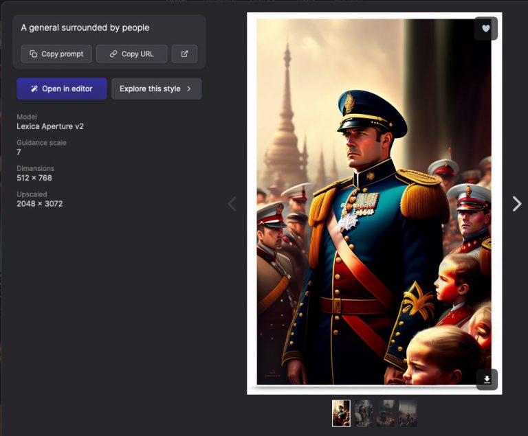 Bing AI - generator slika